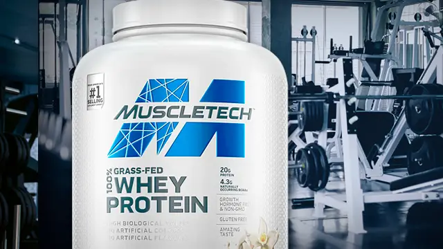 Muscletech 100% Grass-Fed Whey - Review | ProteinPowder.com